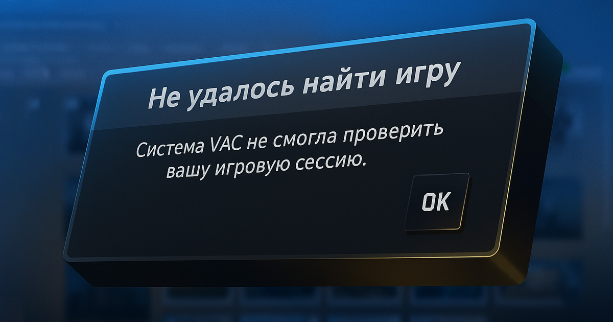 Как убрать ошибку VAC в CS2: полное руководство по решению проблемы ...