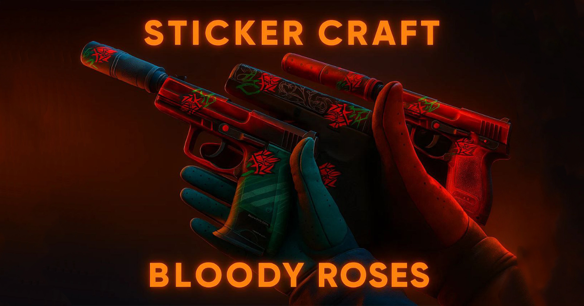 🌹 Bloody Roses в CS2: культовый крафт, который узнают все